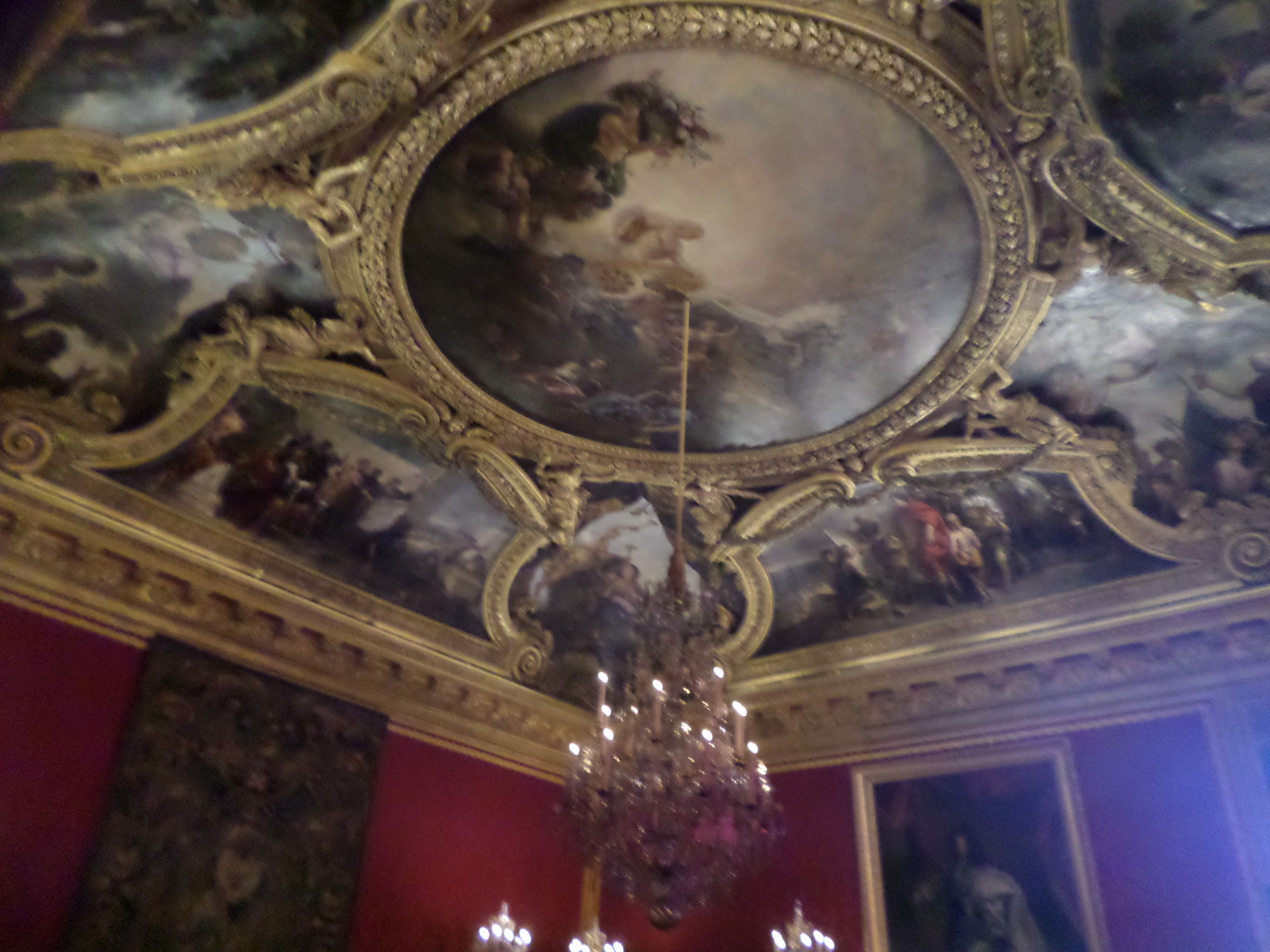 The Salon d’Apollon/Salle du Trône of the Château de Versailles ...