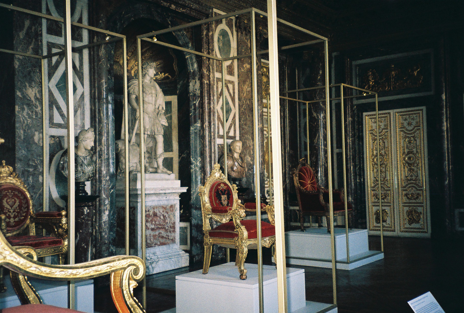 The Salon d’Apollon/Salle du Trône of the Château de Versailles ...