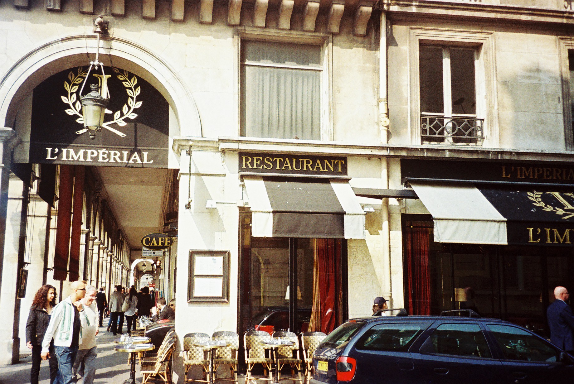 The Café l’Imperial of Paris !!! – Paris1972-Versailles2003