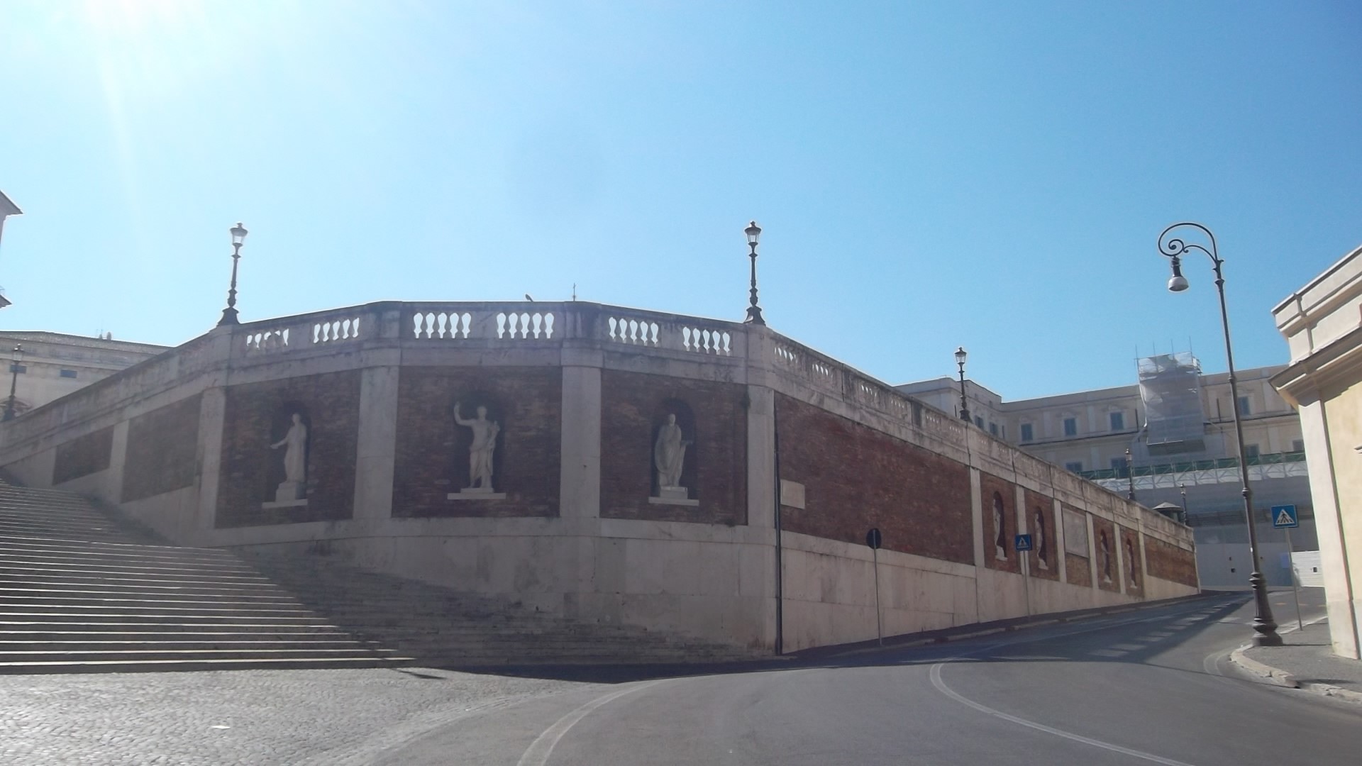 The Quirinale palace and square of Rome ! – Paris1972-Versailles2003