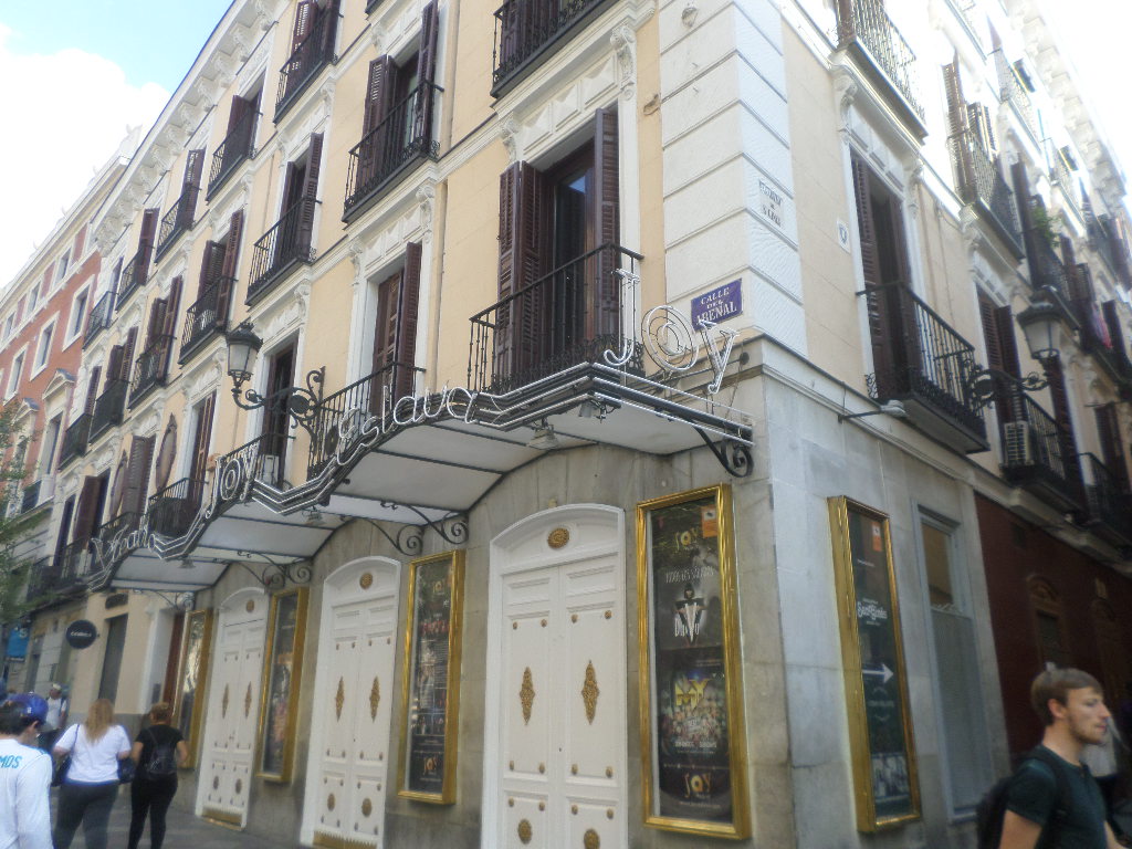 Joy Eslava o Teatro Eslava of Madrid !!! – Paris1972-Versailles2003