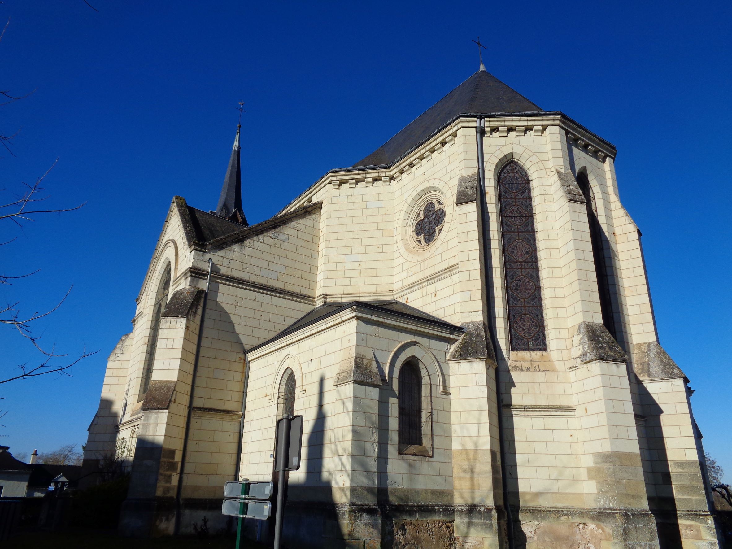 The Notre Dame de la Trinité Church of Rigny-Ussé !!! – Paris1972 ...