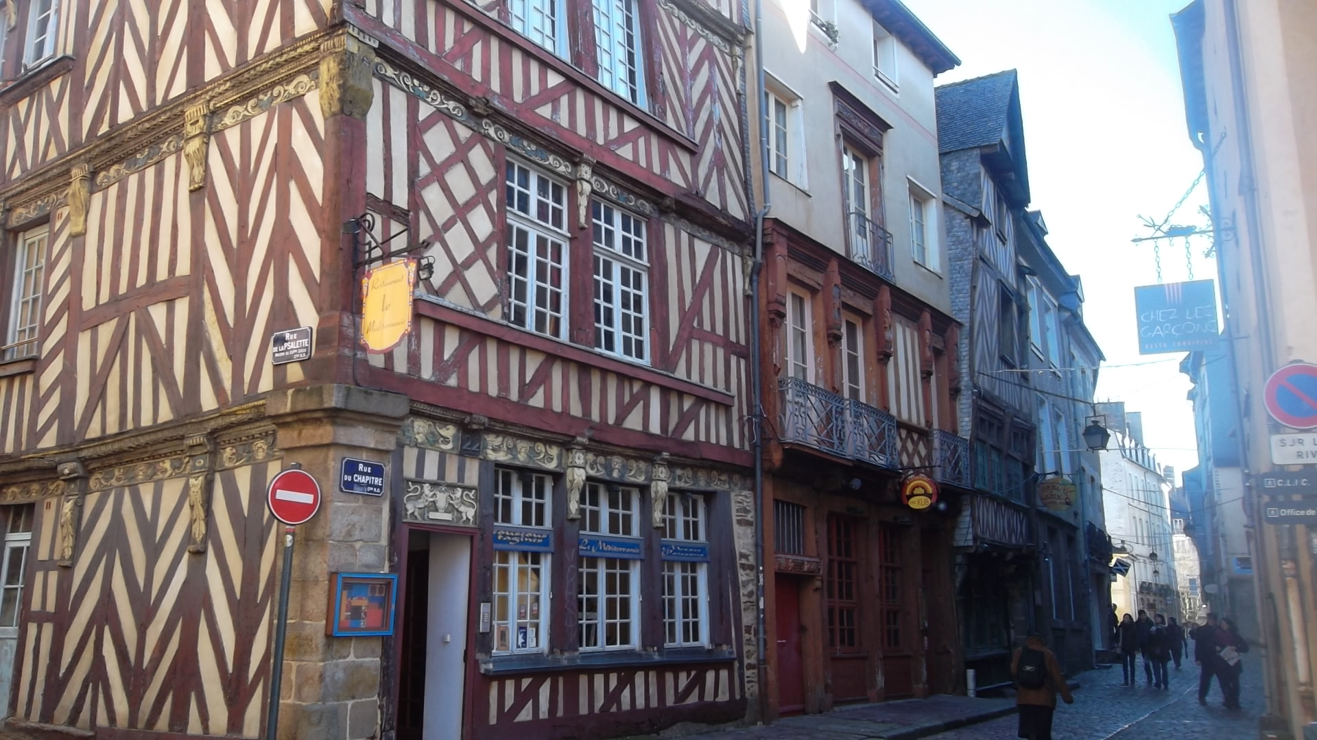 The rue du Châpitre of Rennes !!! – Paris1972-Versailles2003