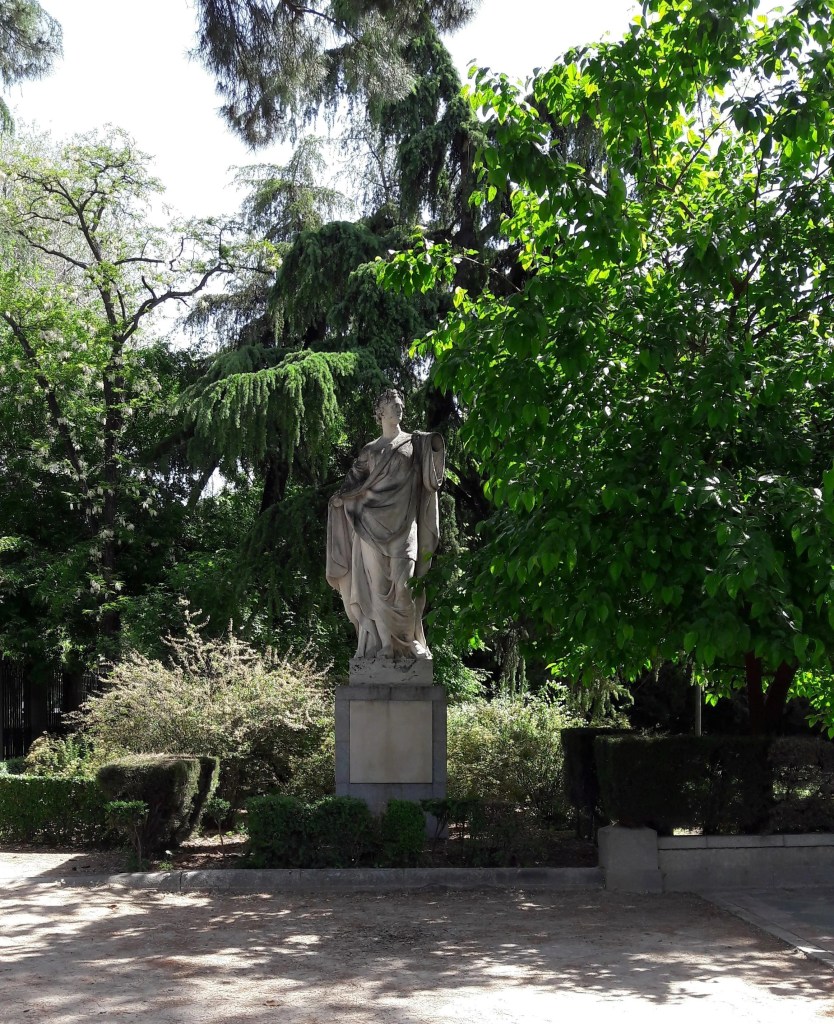 The Jardines de Cecilio Rodriguez of the Retiro park of Madrid ...
