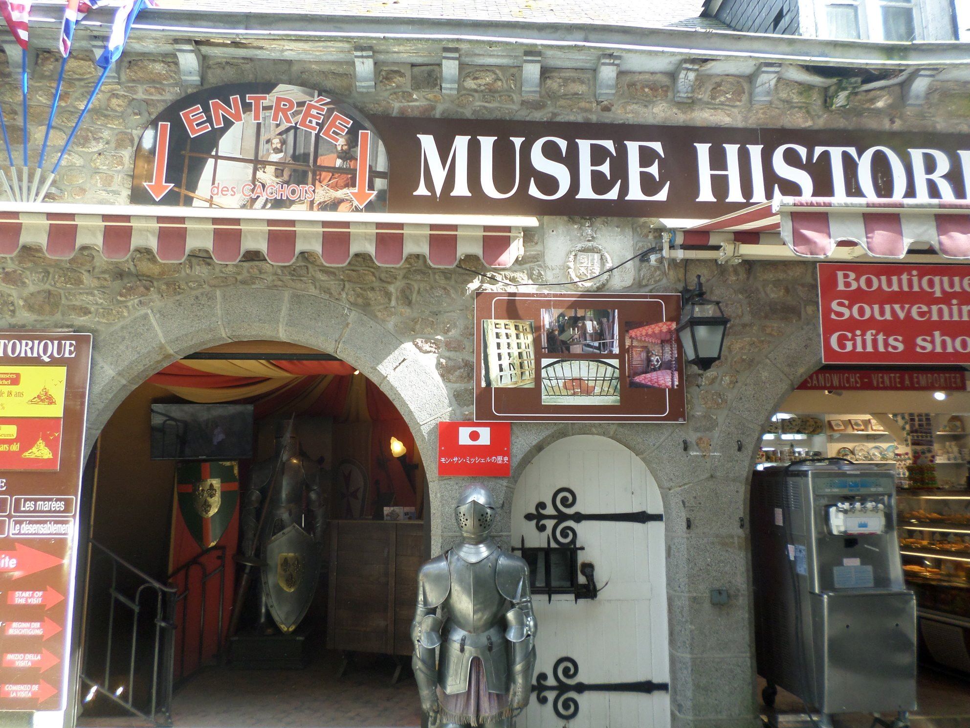 The Historical Museum of sound ,lights, and dungeons of Mont Saint ...