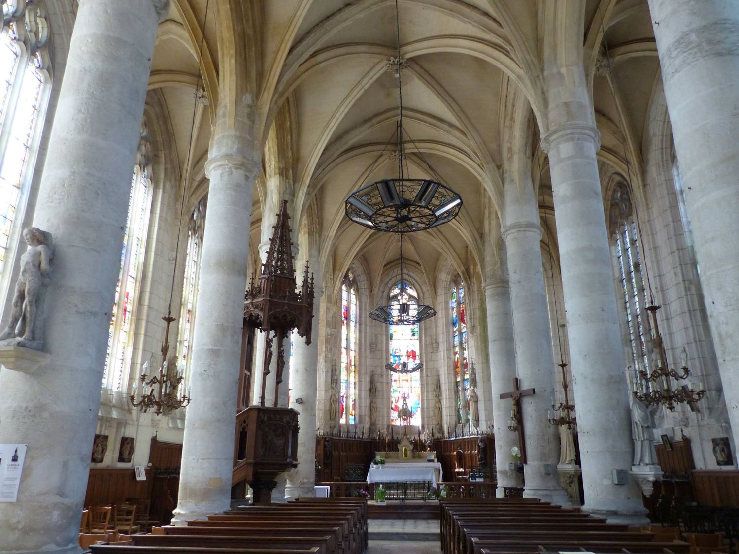 The Church Sainte Marie Madeleine of La Bouille !!! – Paris1972 ...