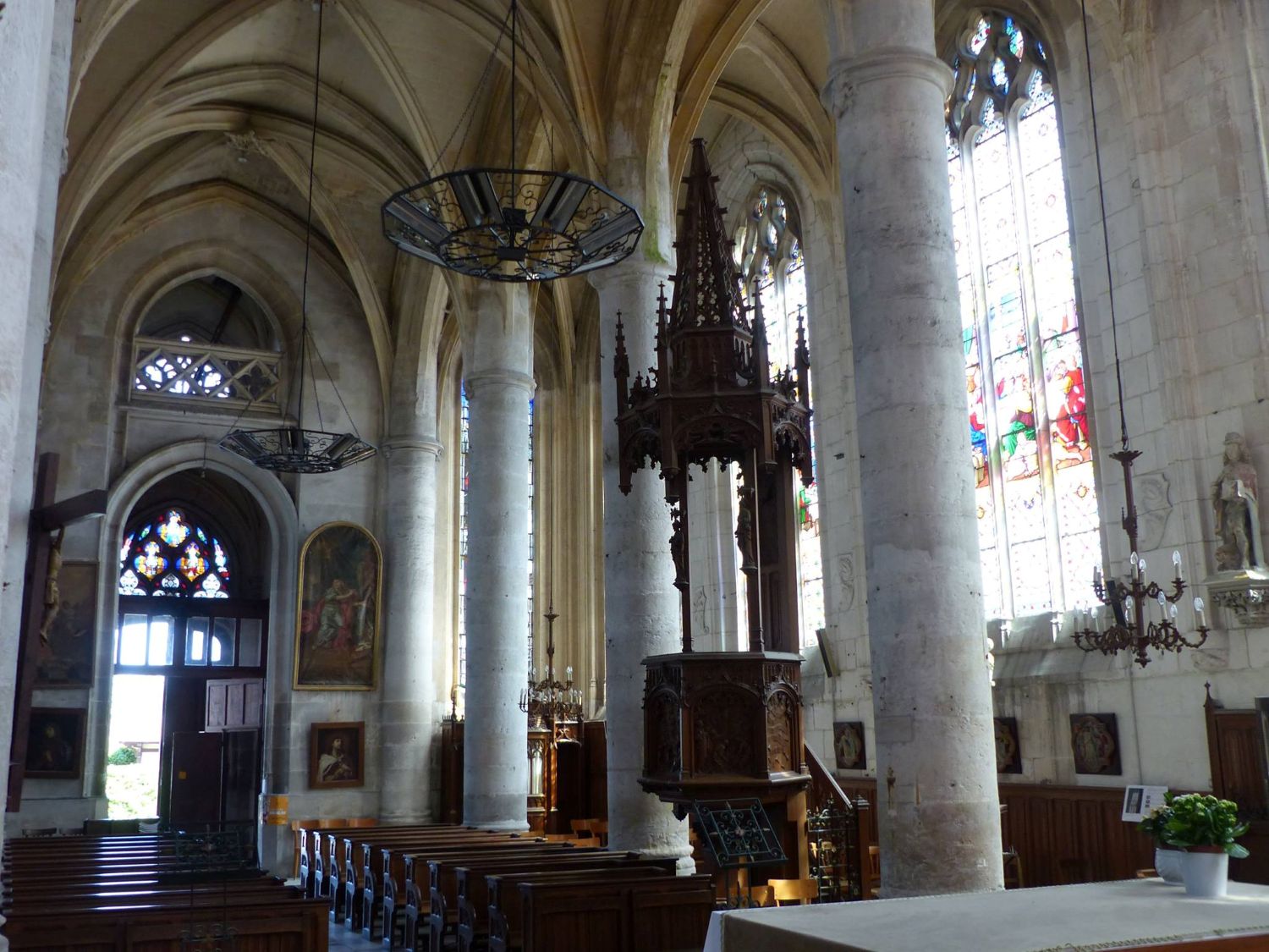The Church Sainte Marie Madeleine of La Bouille !!! – Paris1972 ...